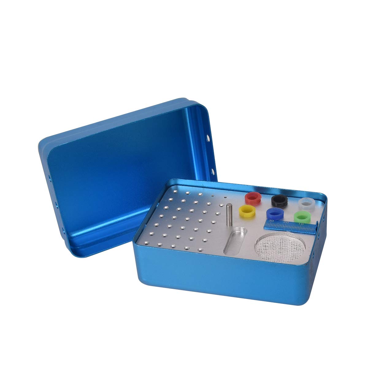 Endo Disinfection Box With Ruler - 35 Holes