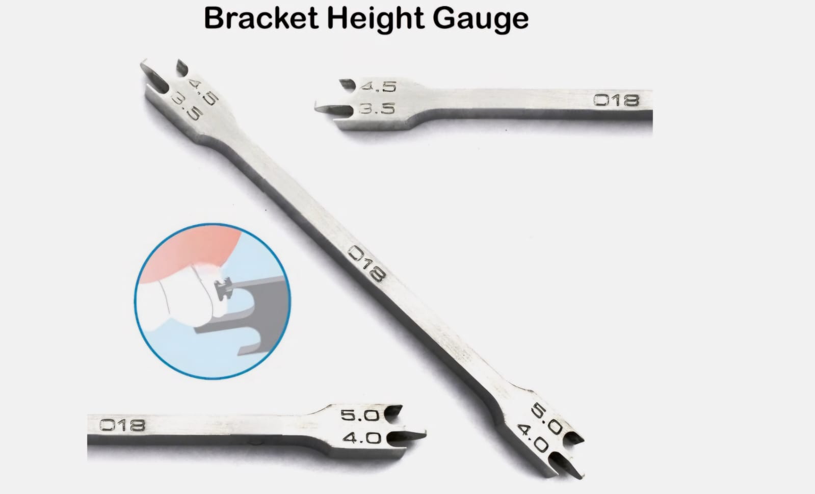 Bracket Height Gauge- Aluminium